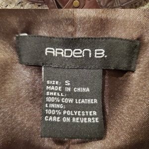 Arden B | Jackets & Coats | Vintage Arden B Leather Jacket Rn 78749 ...